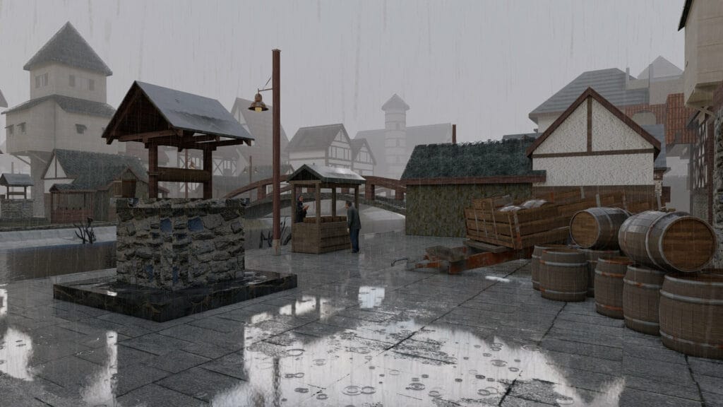 Medieval Town - Yos3D