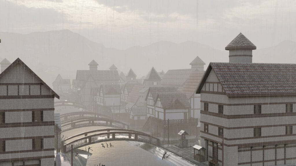Medieval Town - Yos3D