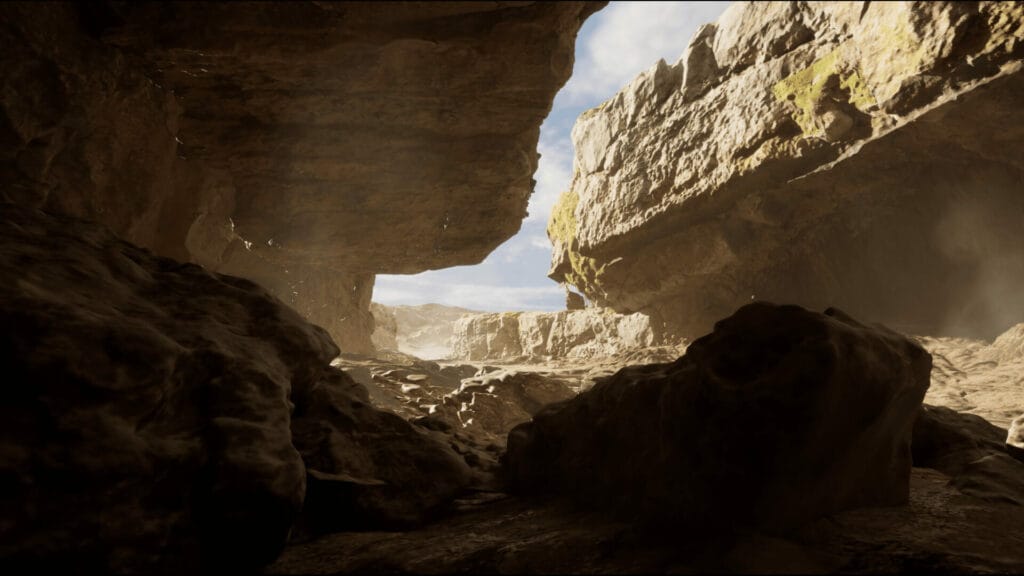 Egyptian Temple In Desert - Yos3D