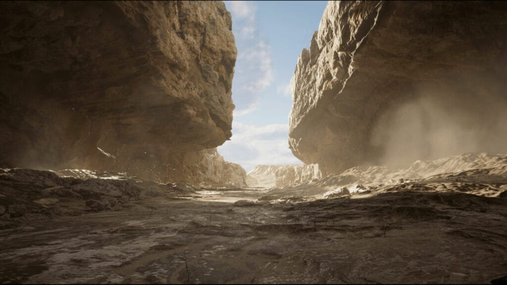 Egyptian Temple In Desert - Yos3D