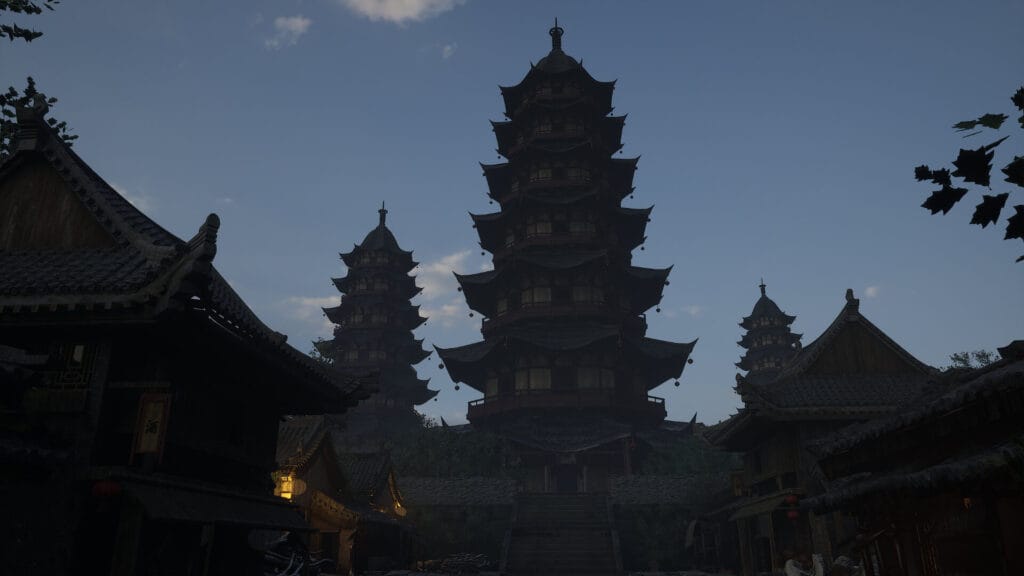 Asian Pagoda Village - Yos3D