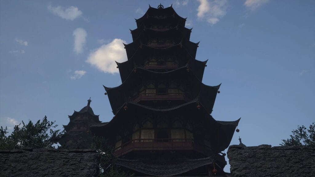 Asian Pagoda Village - Yos3D