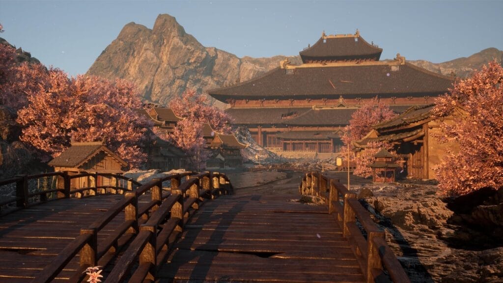 Asian Sakura Town - Yos3D